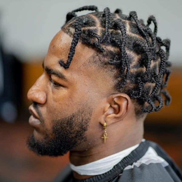 15+ Men's Box Braids for Short Hair Ideas - BeastBeauty