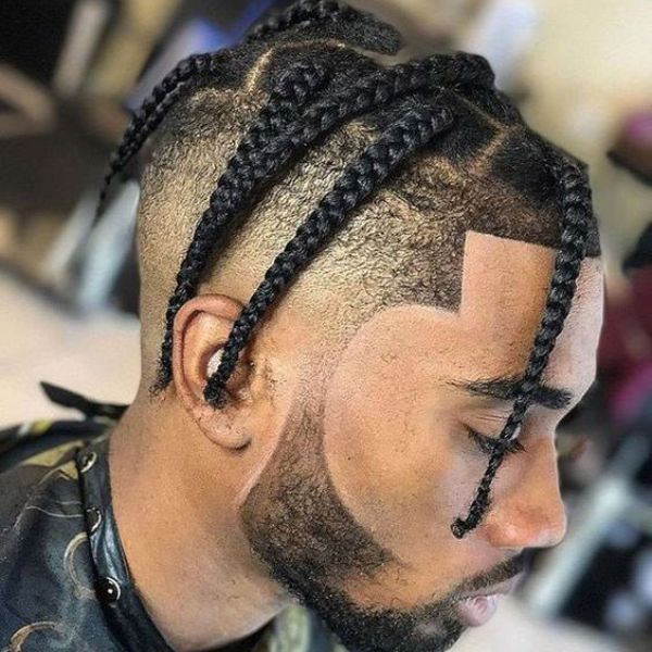 15+ Men's Box Braids for Short Hair Ideas - BeastBeauty