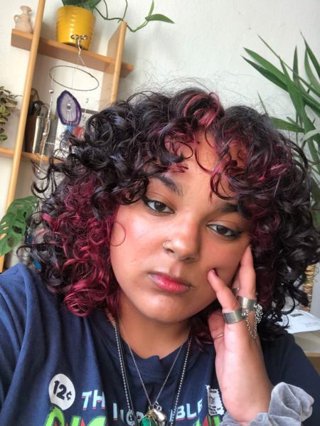 10 Stunning Black Hair with Red Underneath Ideas for a Bold New Look ...